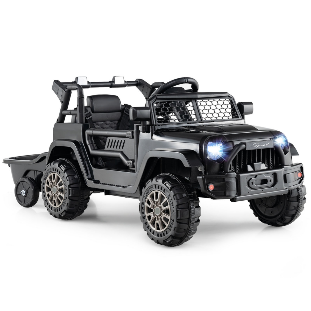 Click here for Slickblue 12V Kids Ride-On Utv with Detachable Tra... prices