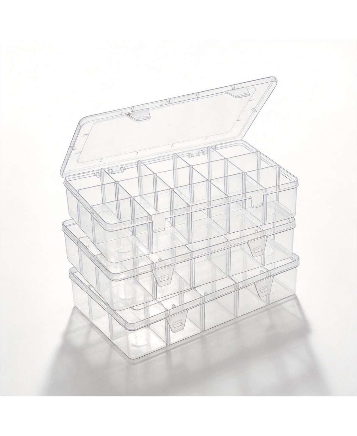 Click here for Gnuadz 3 pack 15-Grid Plastic Organizer Box with D... prices