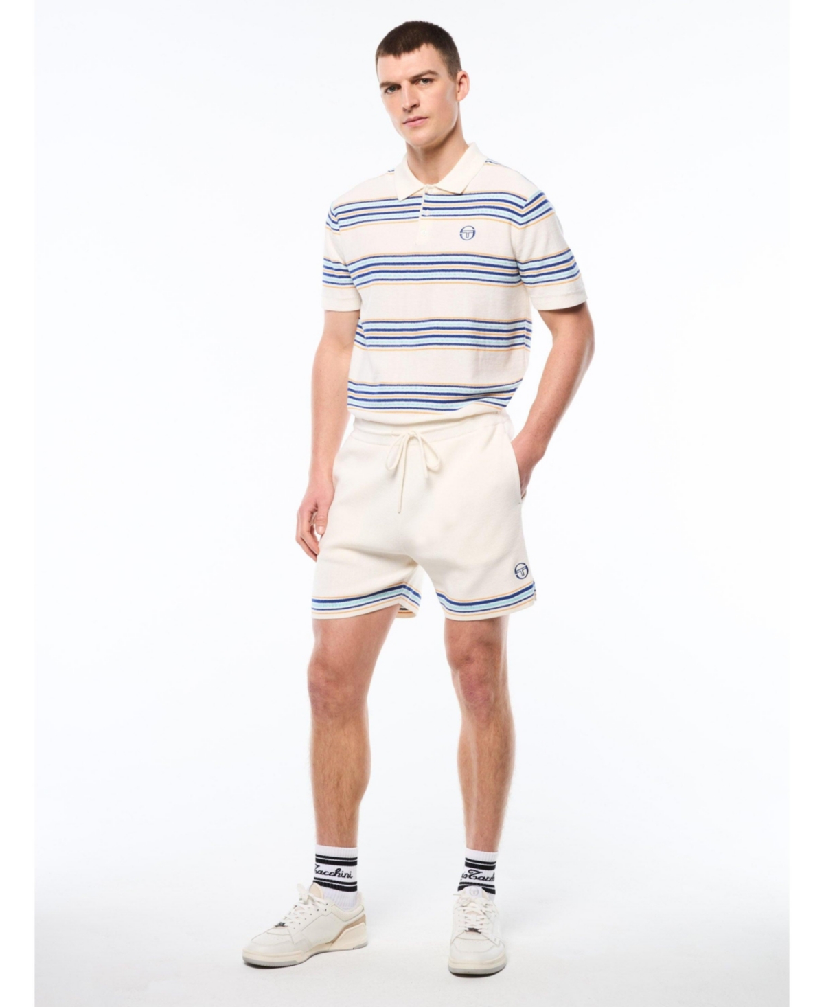 Click here for Sergio Tacchini Mens Fausto Sweater Short - Garden... prices