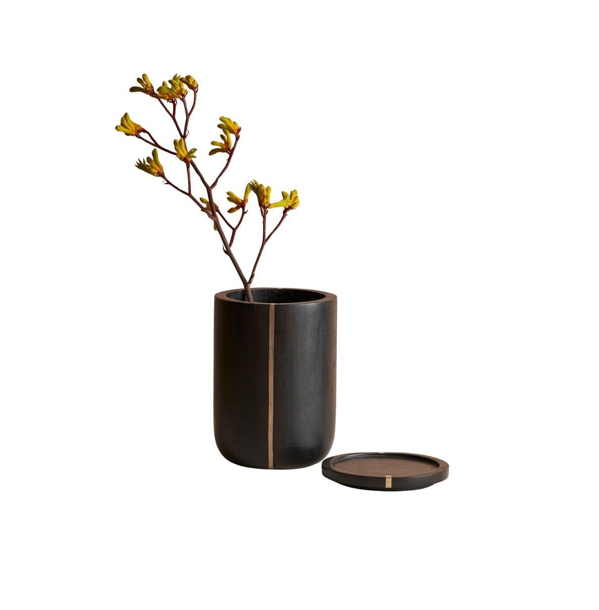 Click here for The Collective  Mondrian Tall Canister - Black prices