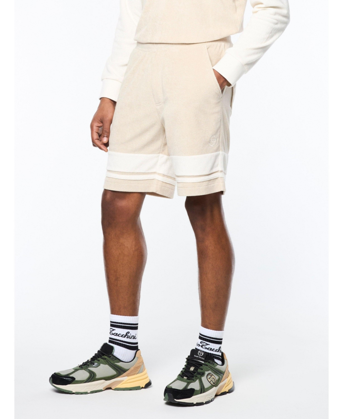 Click here for Sergio Tacchini Mens Alvar Short - Fog prices