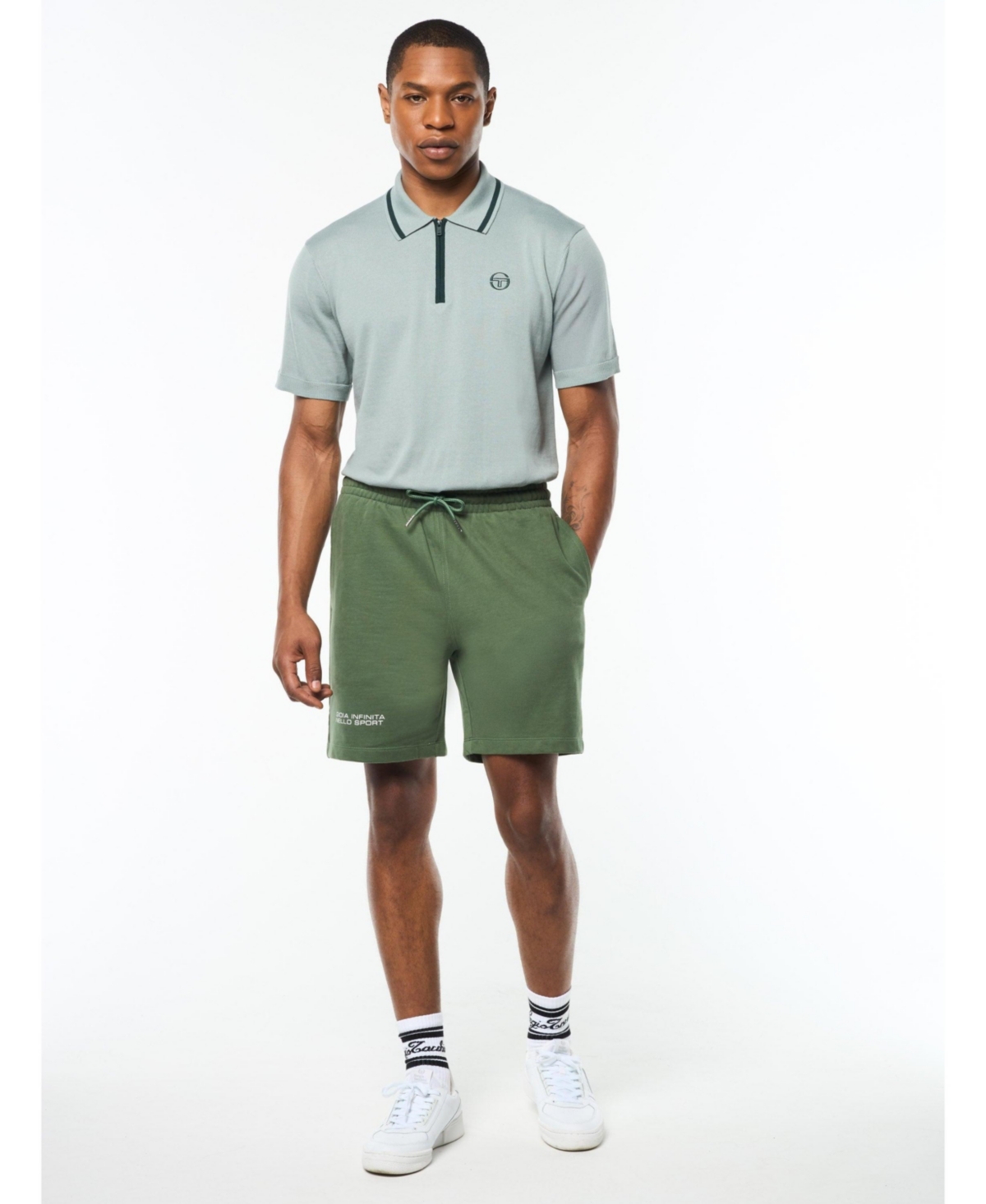 Click here for Sergio Tacchini Mens Netto Short - Duck green prices