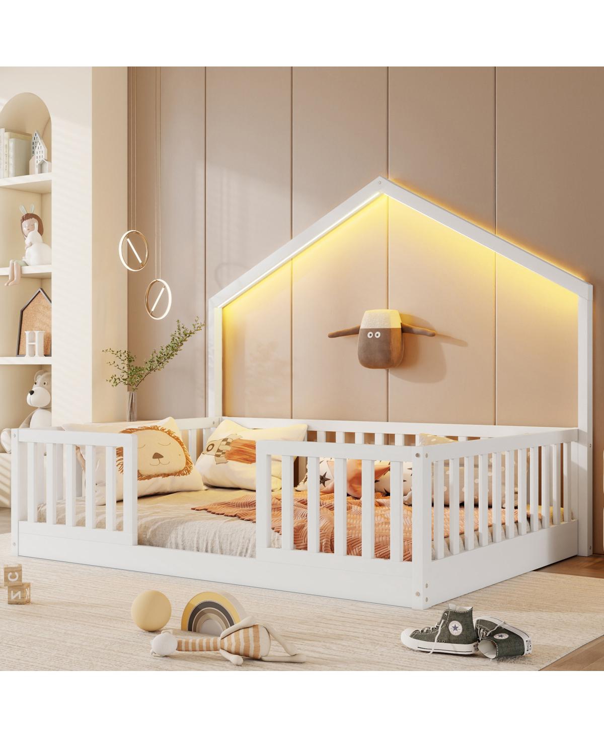 Click here for Streamdale Furniture Wooden Montessori Floor Bed w... prices