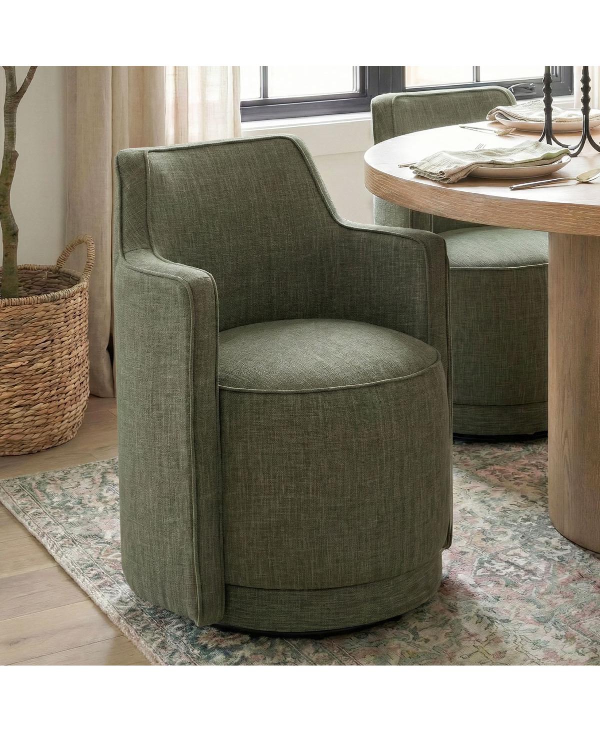 Click here for Maison Boucle Swivel Dining Armchair  Upholstered... prices