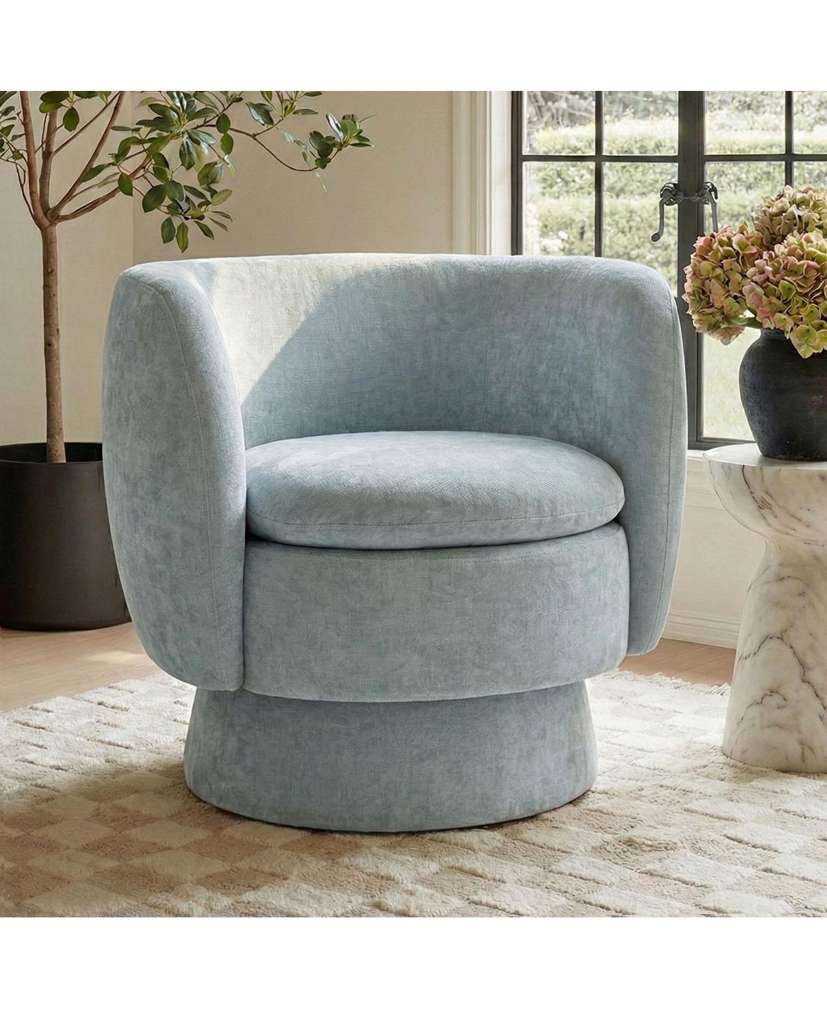 Click here for Maison Boucle 31 Wide Swivel Barrel Accent Chair... prices