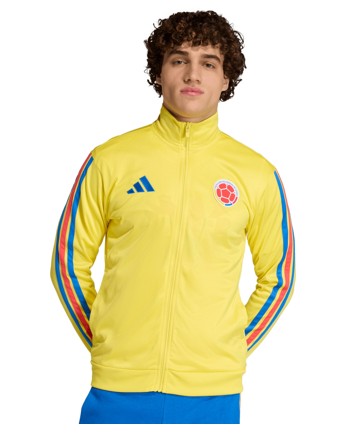Click here for adidas Mens Regular-Fit Colombia Soccer Track Jack... prices