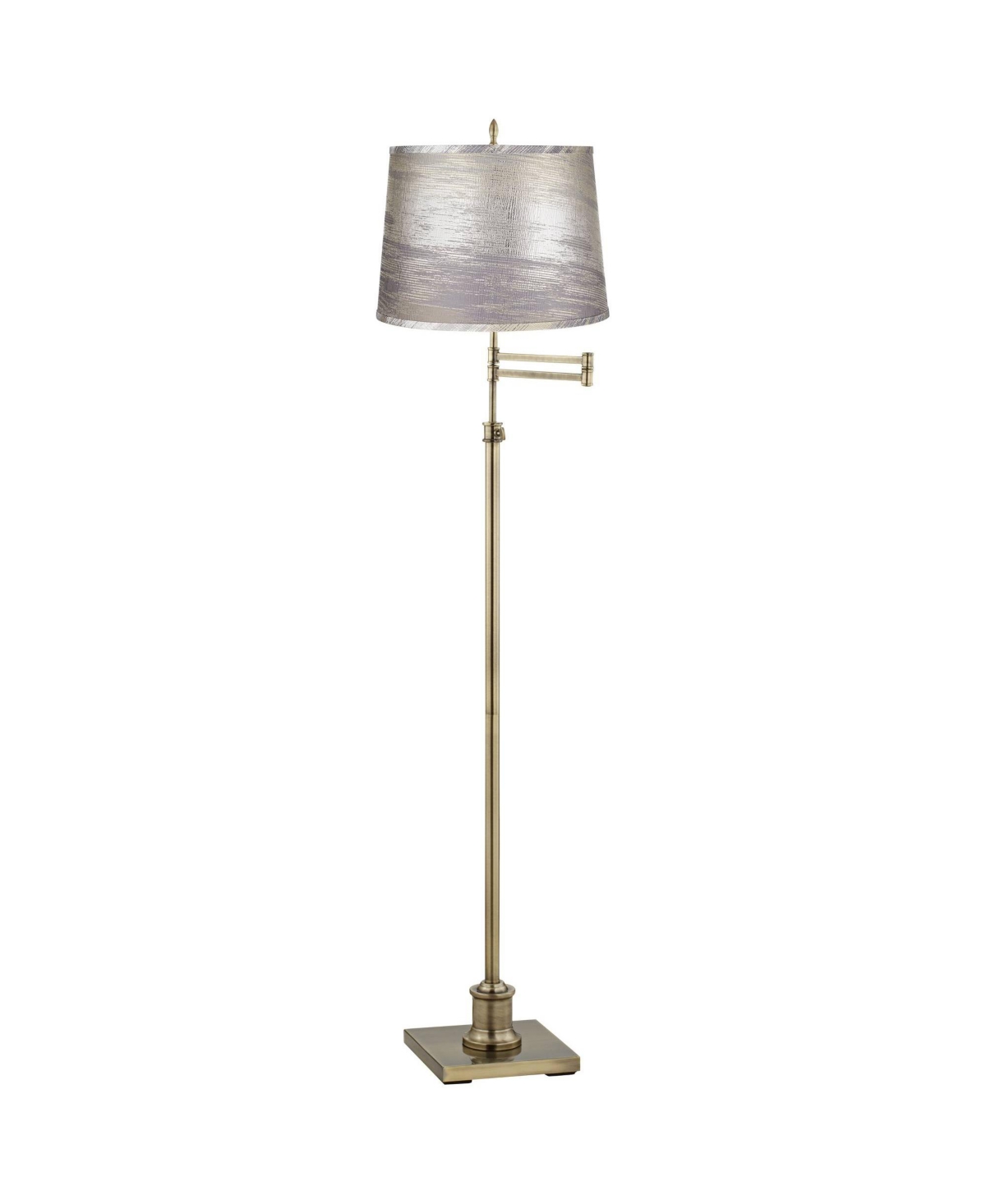 Click here for 360 Lighting Westbury Antique Brass Swing Arm Floo... prices