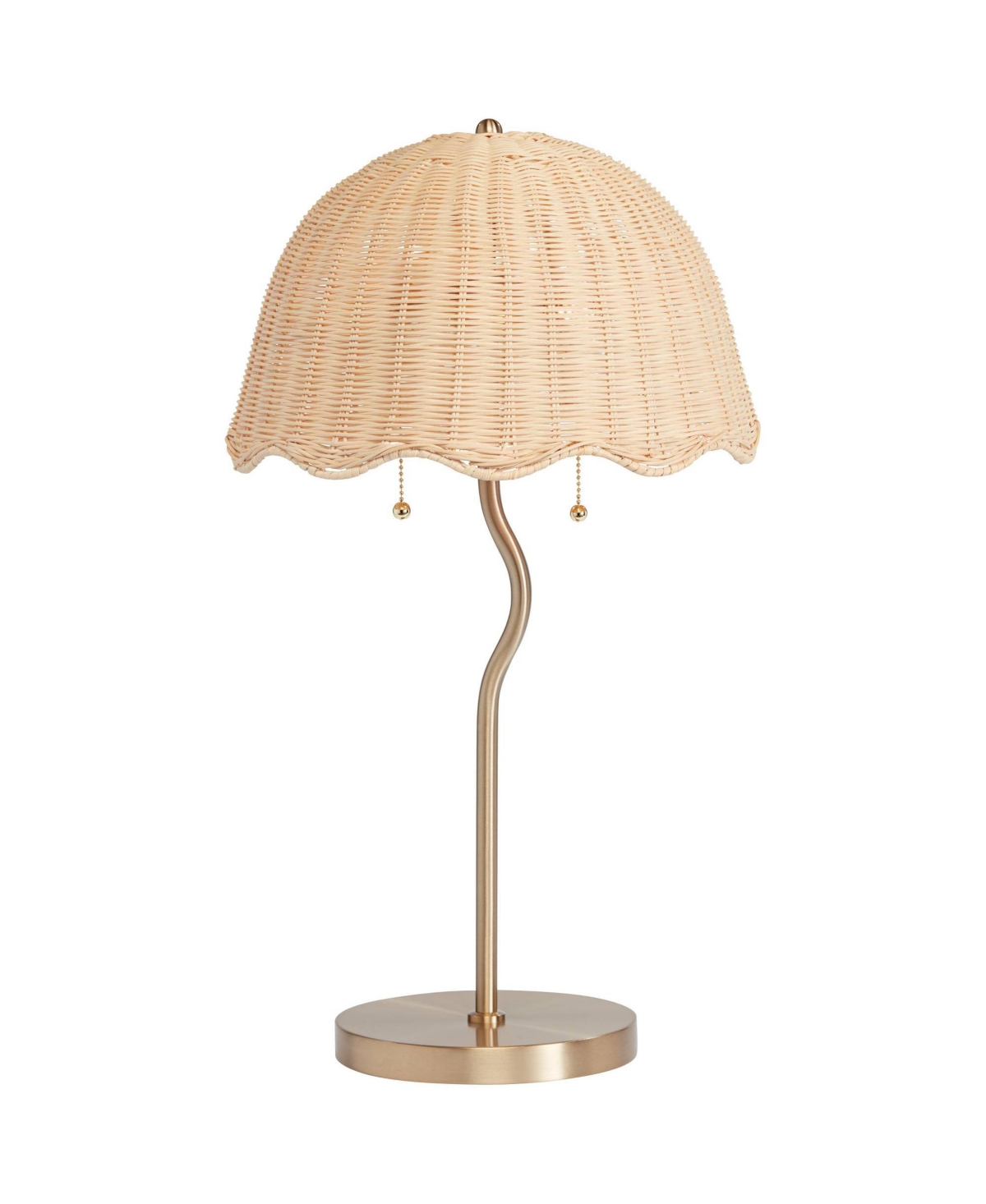 Click here for Possini Euro Design Brella 24 1/4H Soft and Rattan... prices