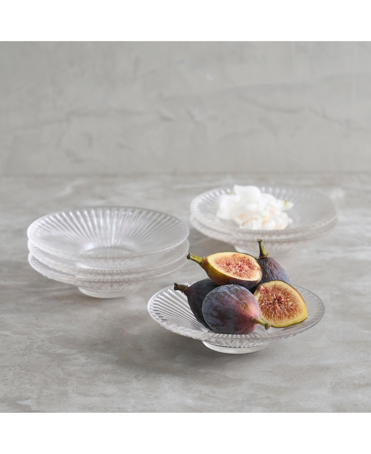 Click here for The Collective Home  Pressed Clear Glass Small Pla... prices