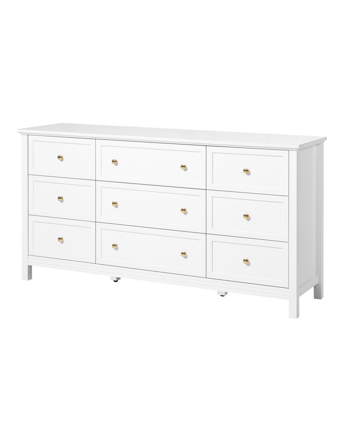 Click here for Gouun 9 Drawer Dresser  Wooden Chest of Drawers wi... prices