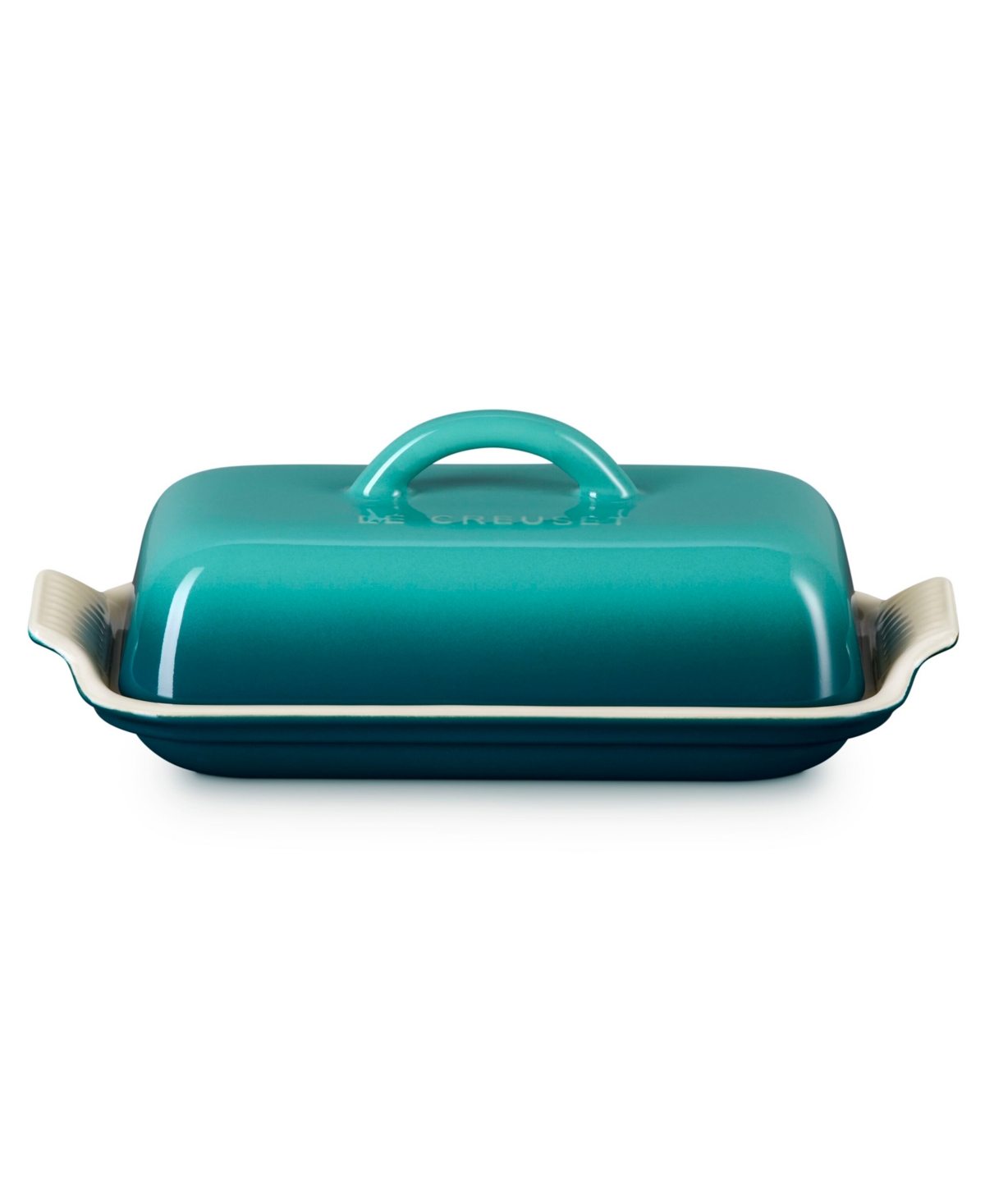 Click here for Le Creuset Heritage 4 oz. Butter Dish - Riviera prices