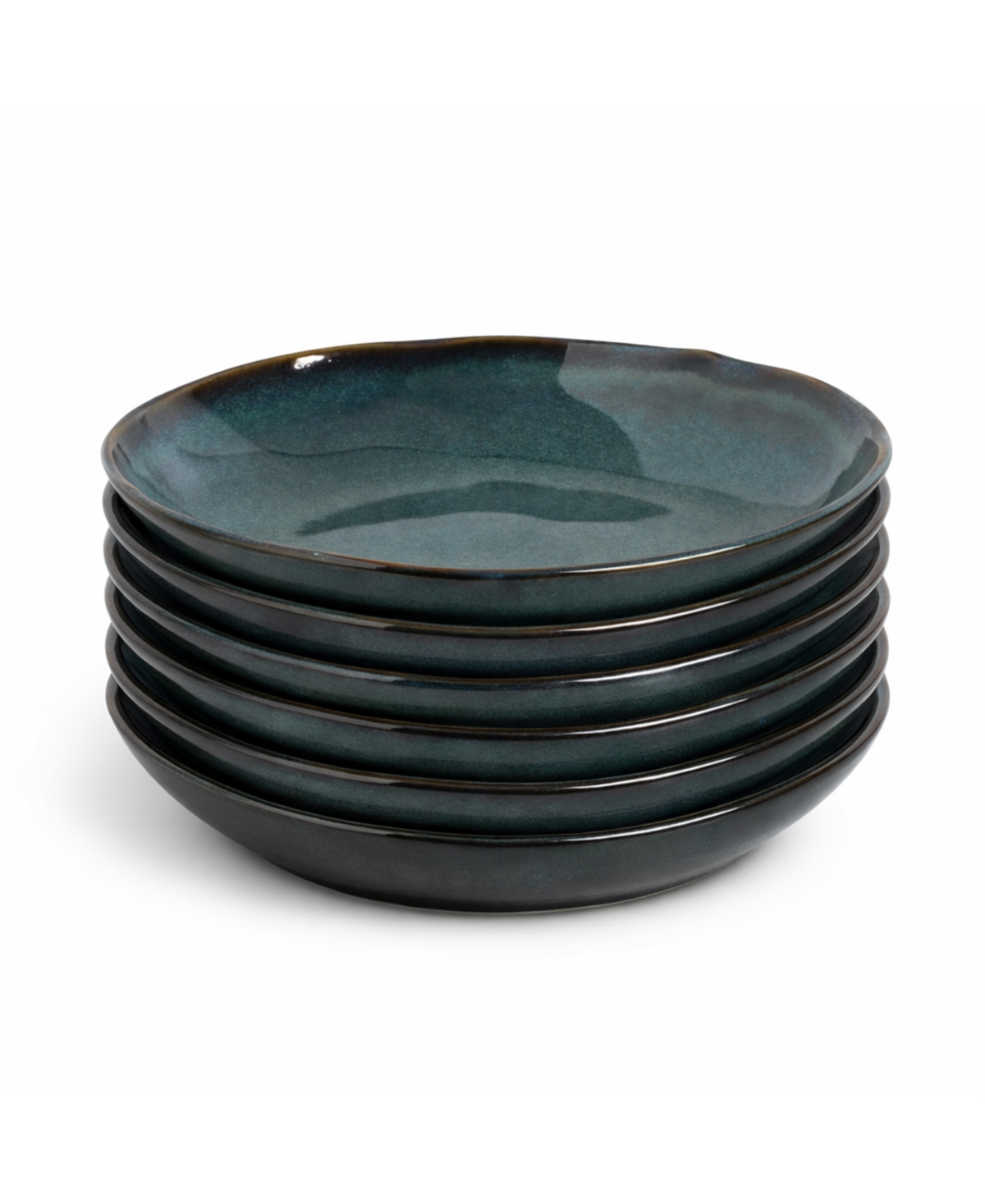 Click here for Porto Brasil Stoneware Pasta Bowls  Set of 6 - Oce... prices