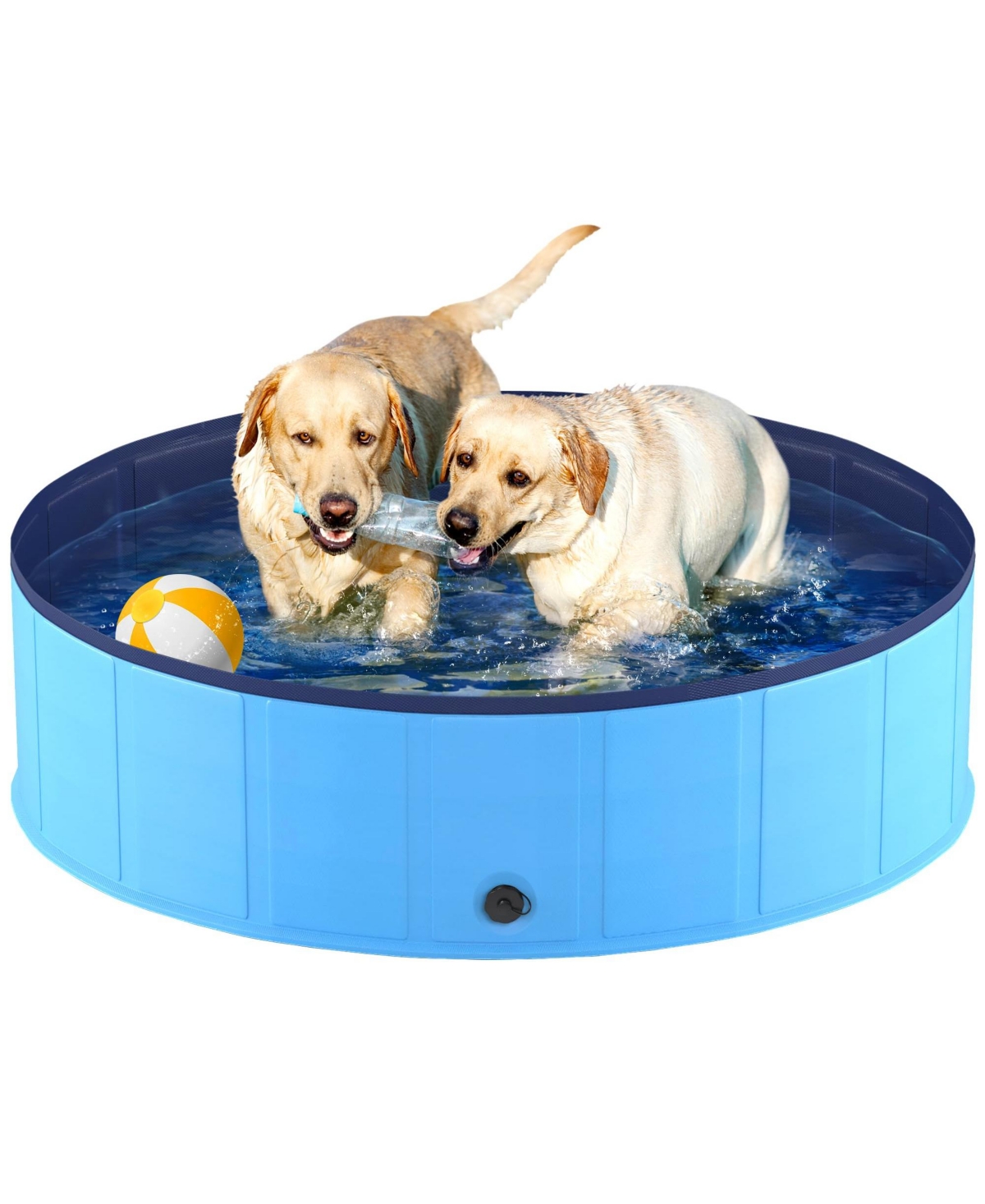 Click here for Aronkl Foldable Dog Pool Collapsible Hard Plastic... prices