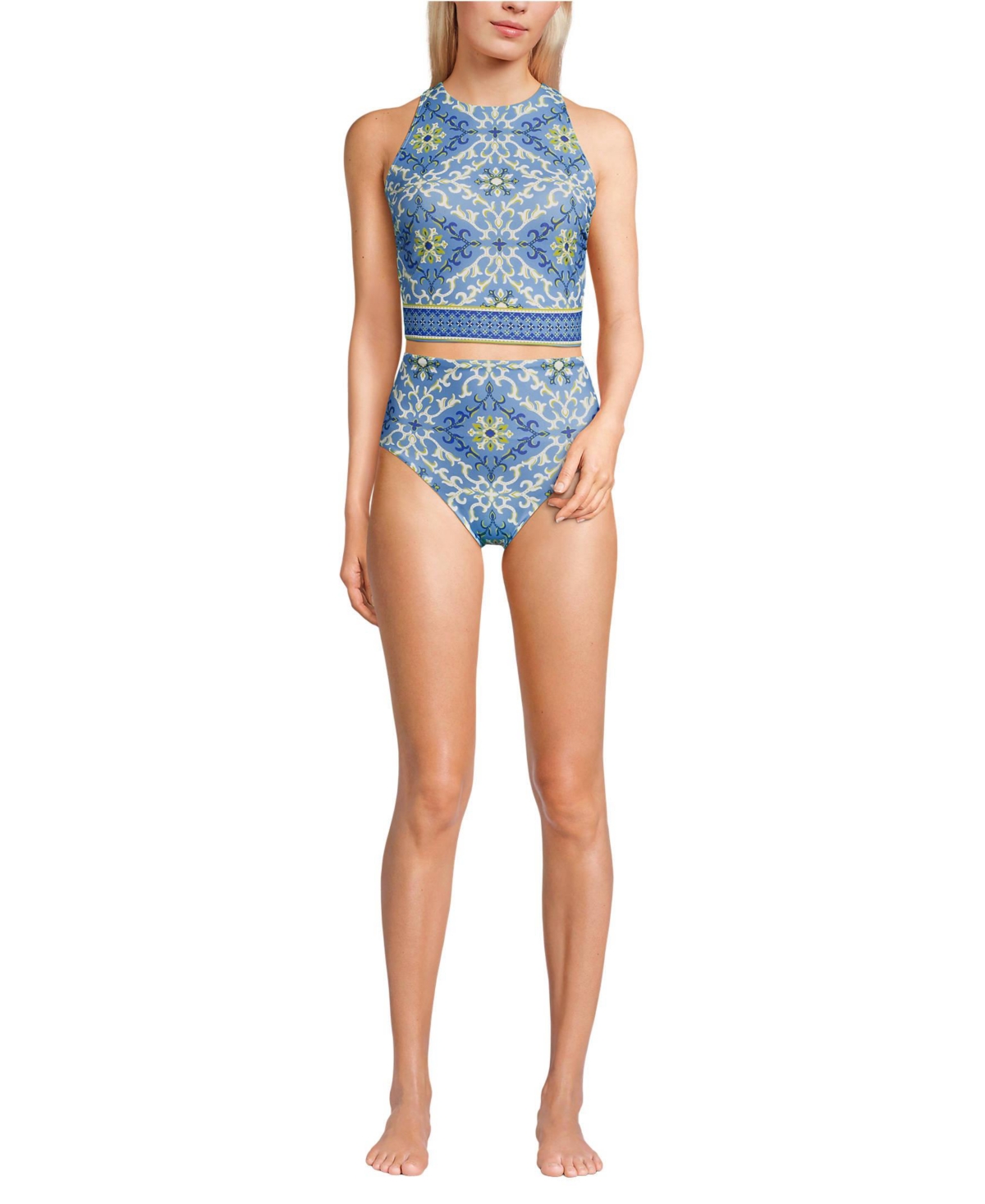 Click here for Lands End Womens Tugless Portrait Back Set - Lake... prices