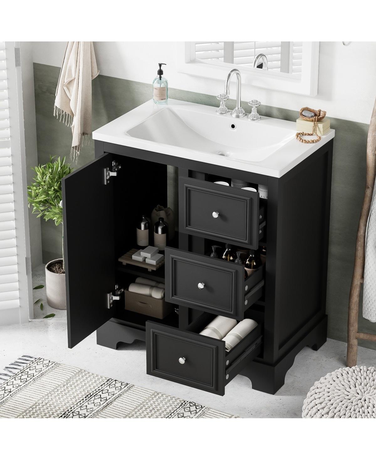 Click here for Sillysis 30 Inch Bathroom Vanity with Sink  Solid... prices