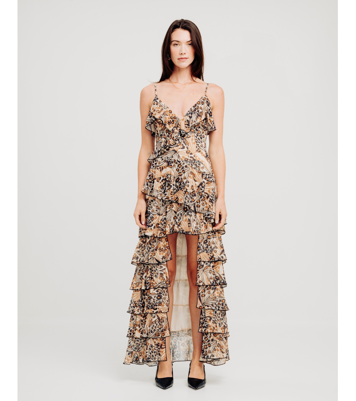 Click here for Torn By Ronny Kobo Womens Alicia Dress - Butterfly... prices