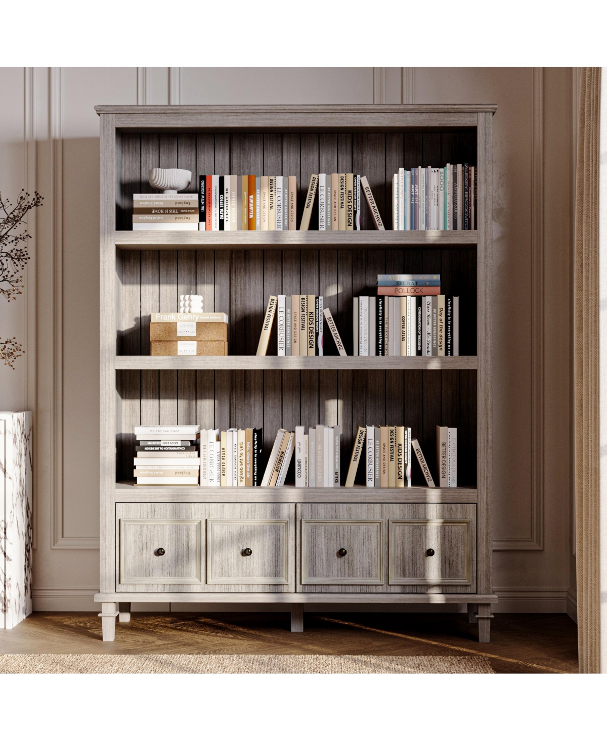 Click here for Homsee 3-Tier Open Shelves  Bookcase Accent Storag... prices