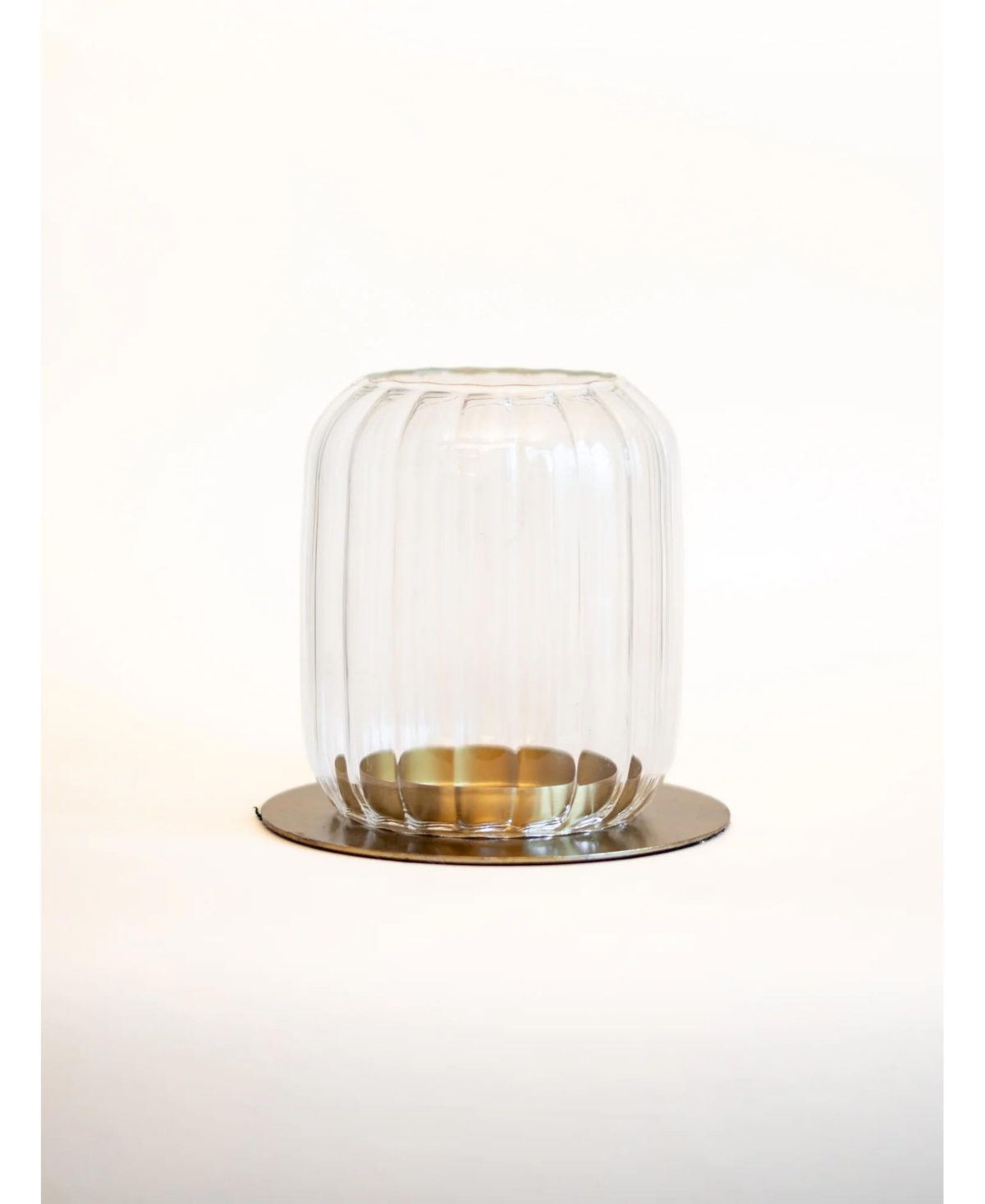 Click here for Fleck Kira Glass Lantern  Large - Clear prices
