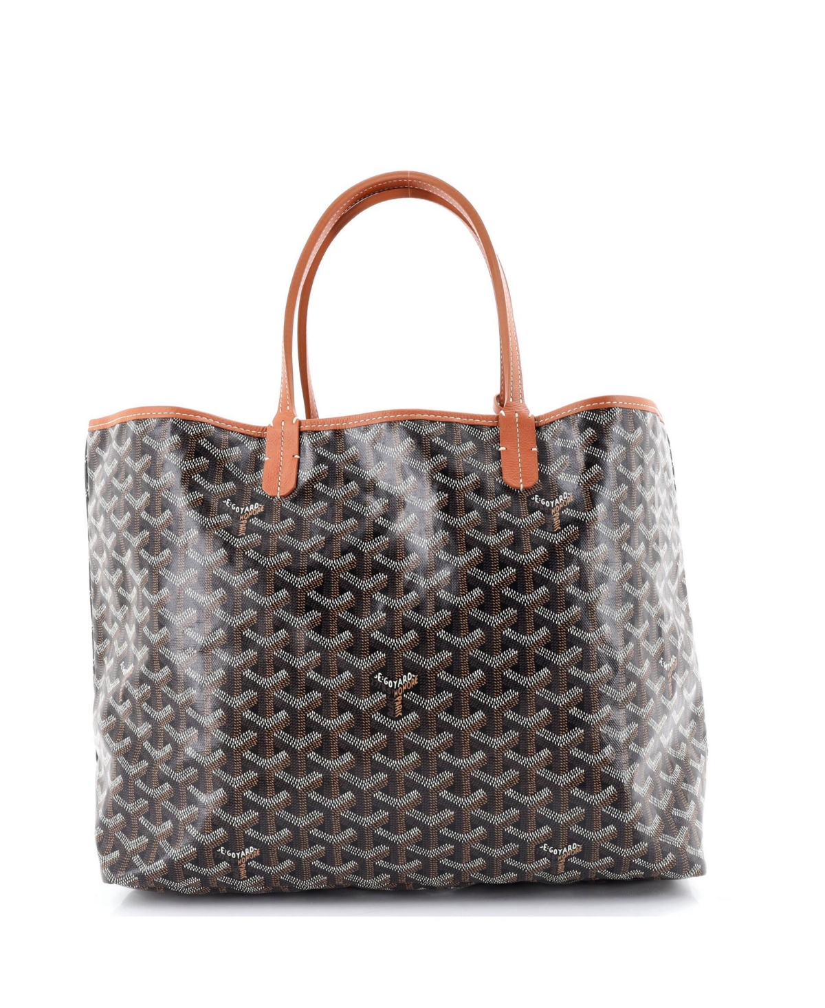 Click here for Pre-Owned Goyard Pm Saint Louis Tote Coated Canvas... prices