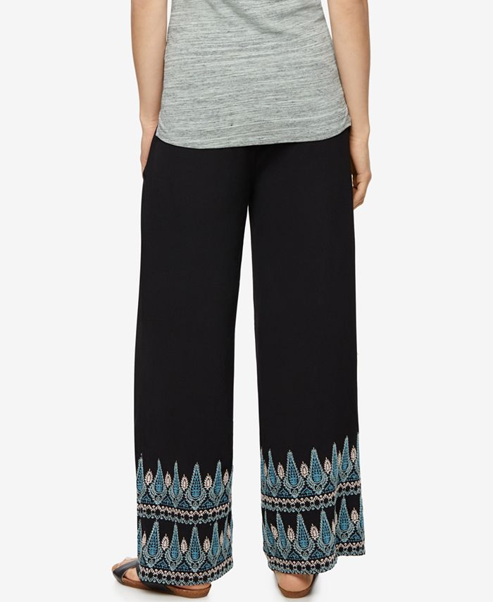 A Pea in the Pod Maternity Wide-Leg Soft Pants - Macy's