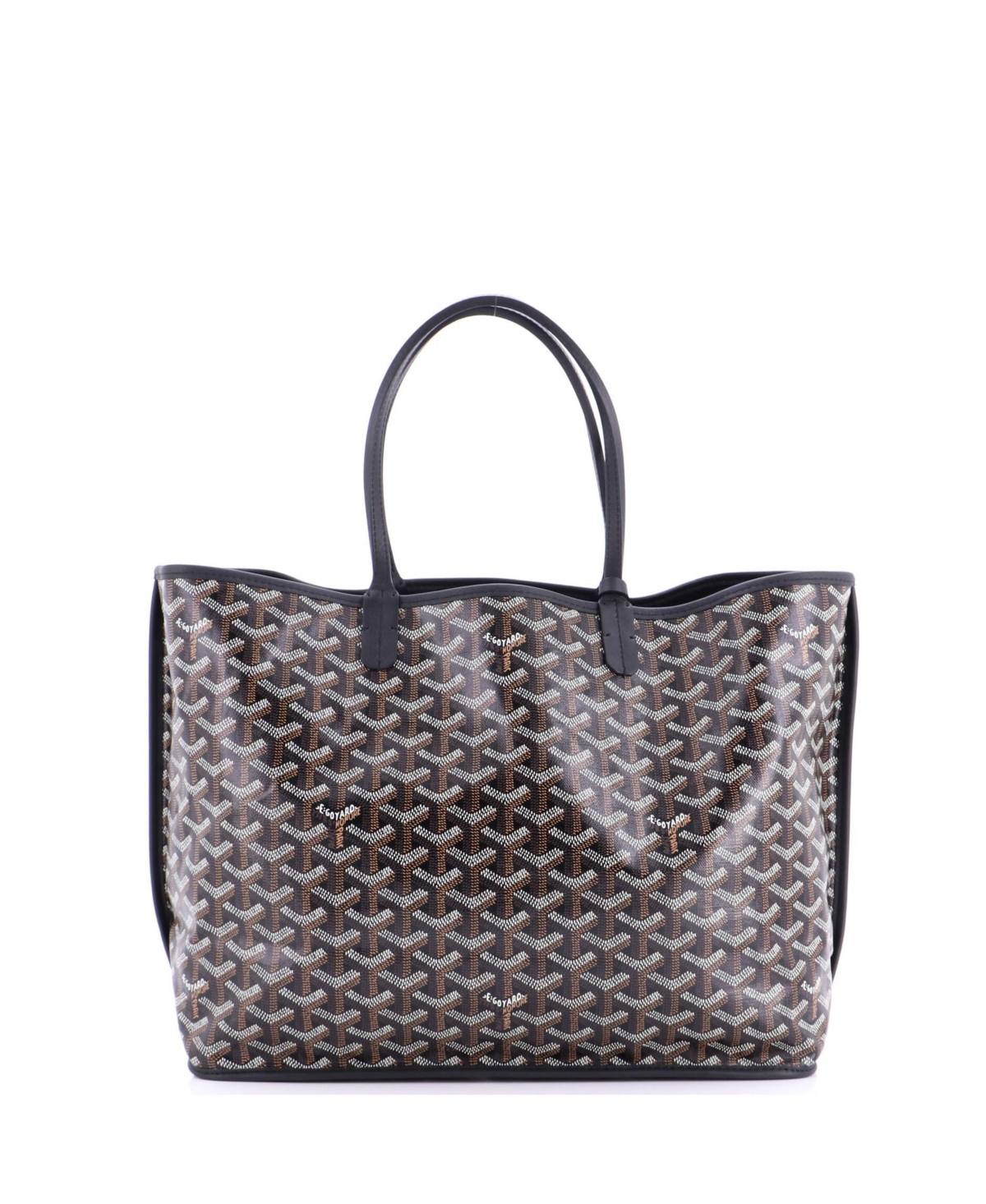 Click here for Pre-Owned Goyard Pm Anjou Reversible Tote Coated C... prices