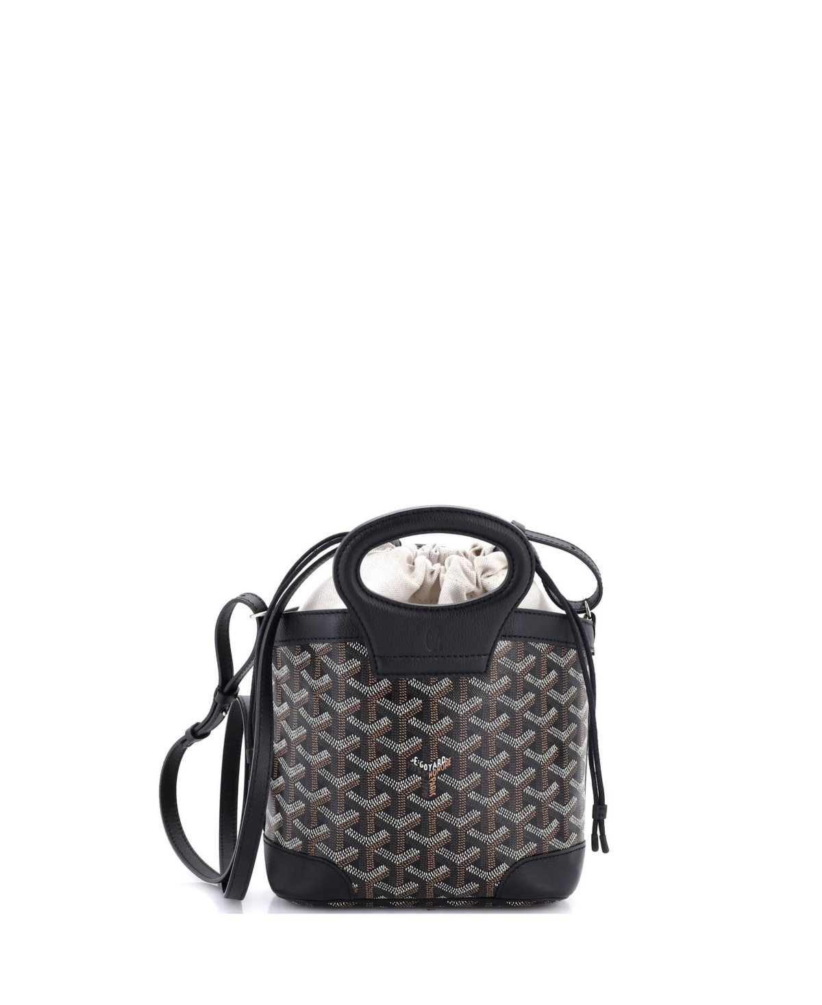 Click here for Pre-Owned Goyard Mini Beluga Bag Coated Canvas - B... prices