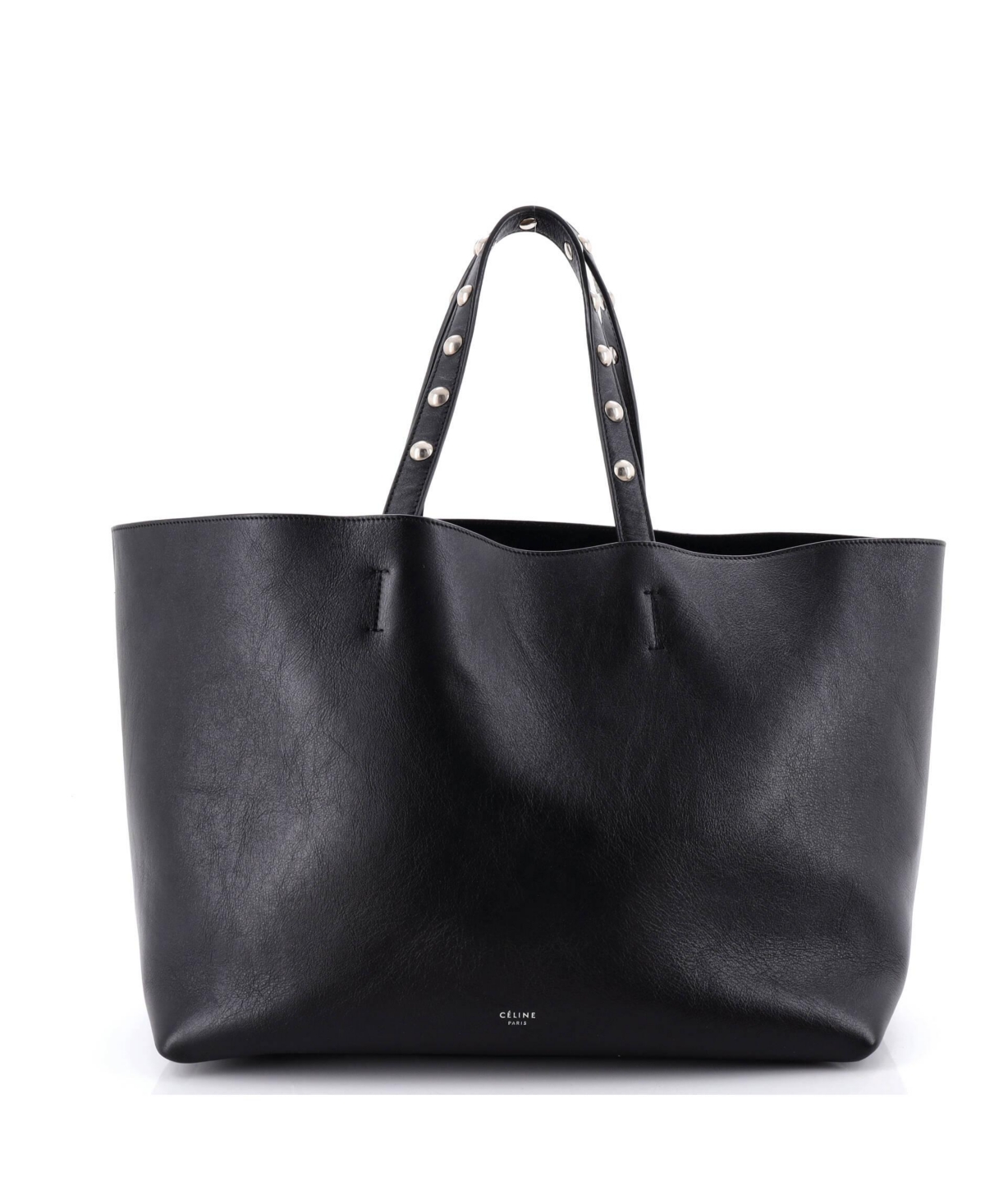 Click here for Pre-Owned Celine Small Phantom Soft Cabas Tote Stu... prices