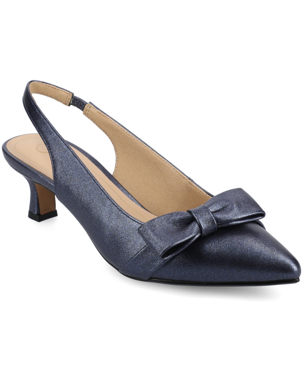 Click here for Journee Collection Womens Paloma Bow Kitten Heel S... prices