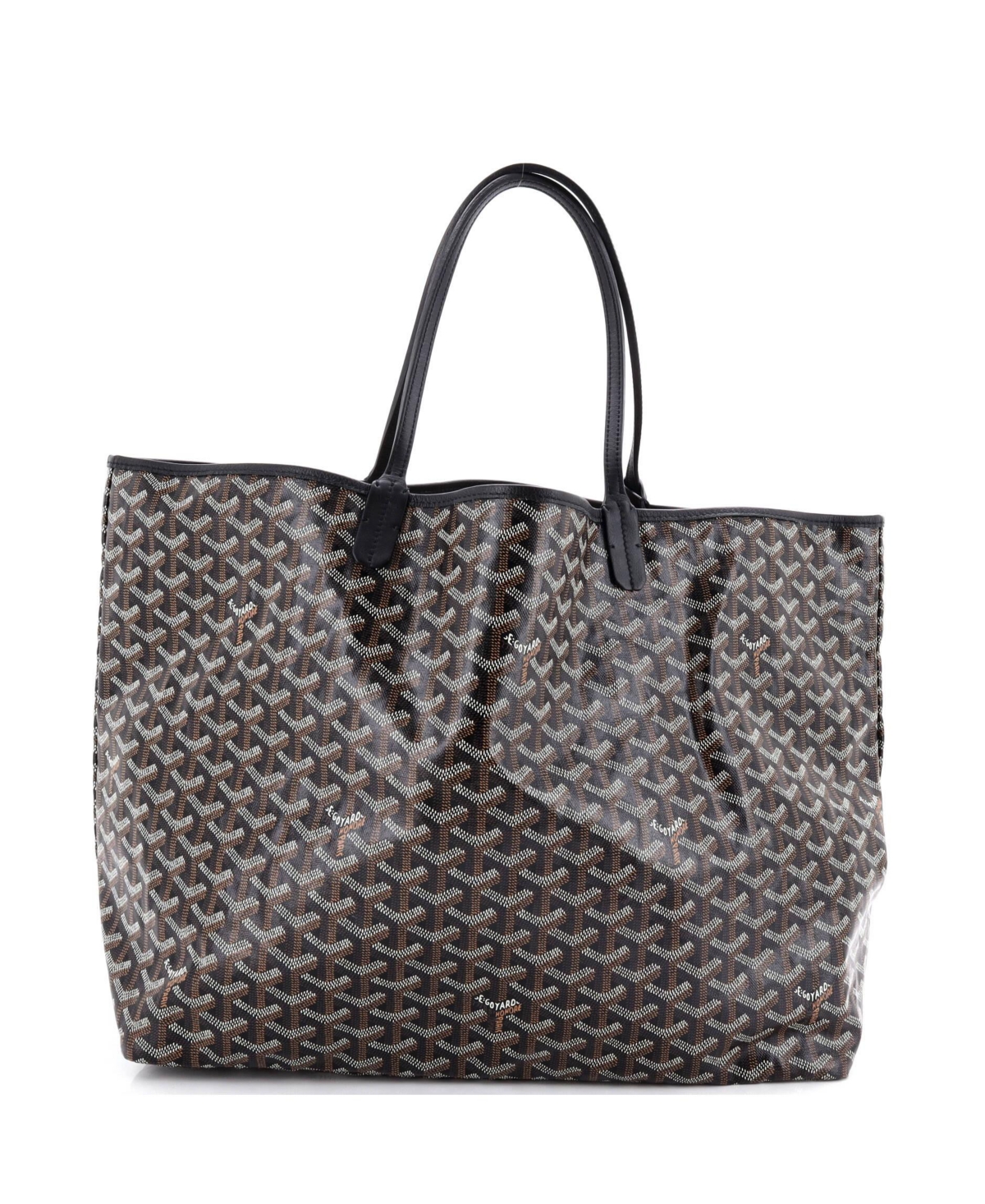 Click here for Pre-Owned Goyard Gm Saint Louis Tote Coated Canvas... prices