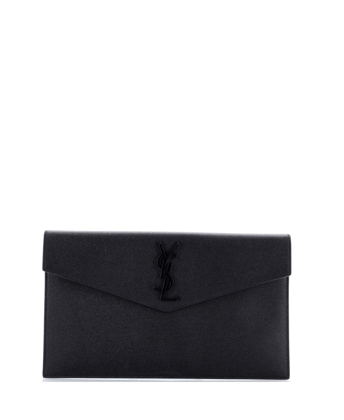 Click here for Pre-Owned Saint Laurent Uptown Pouch Leather - Bla... prices