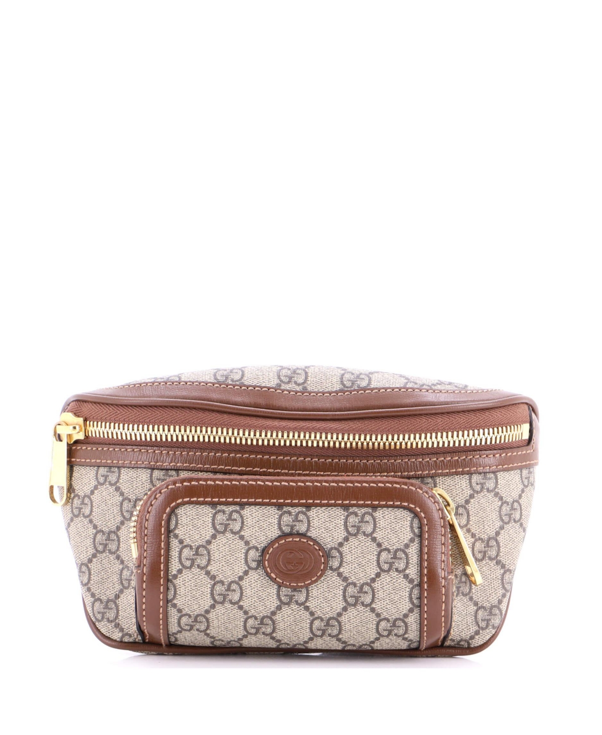 Click here for Pre-Owned Gucci Large Interlocking G Patch Belt Ba... prices