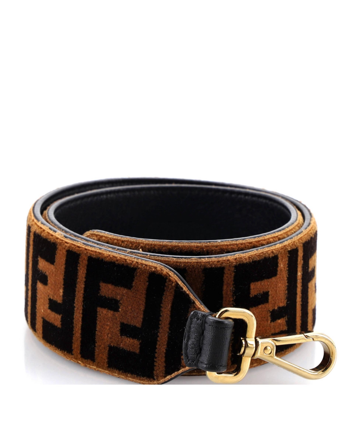 Click here for Pre-Owned Fendi Strap You Shoulder Strap Zucca Vel... prices