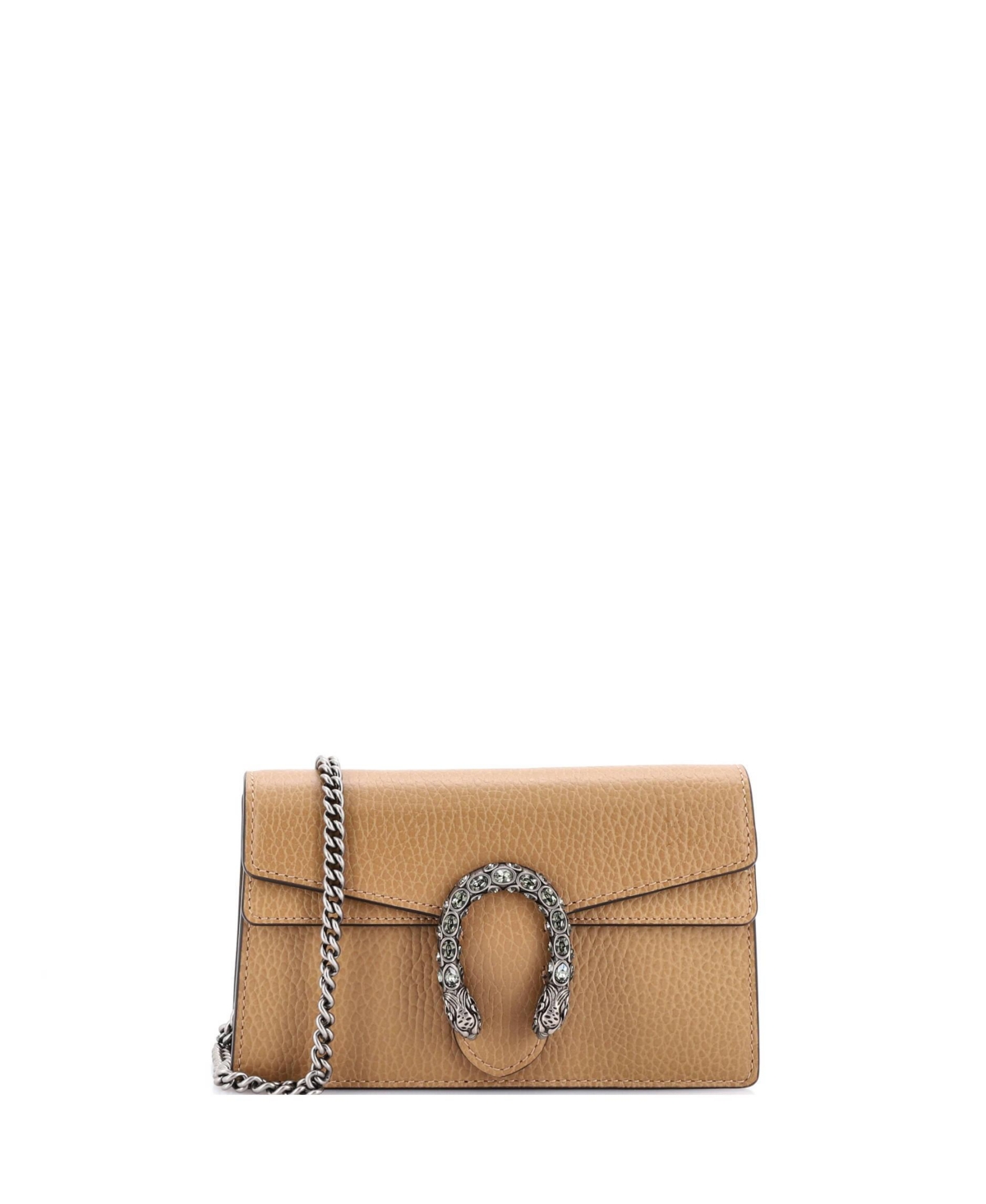 Click here for Pre-Owned Gucci Super Mini Dionysus Bag Leather -... prices