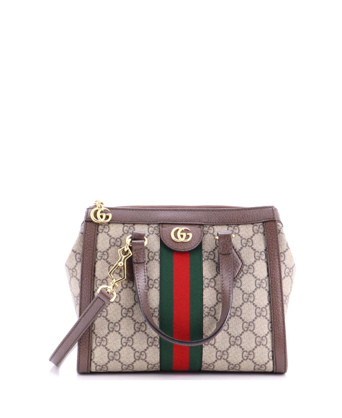 Click here for Pre-Owned Gucci Small Ophidia Top Handle Tote Gg C... prices