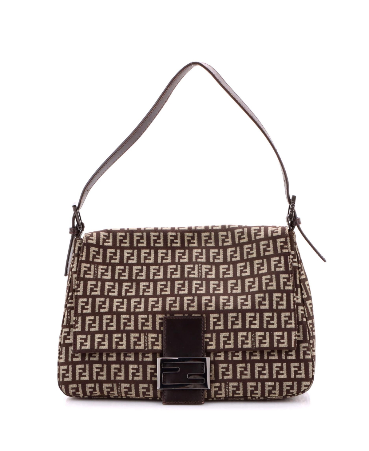 Click here for Pre-Owned Fendi Mama Forever Bag Zucchino Canvas -... prices