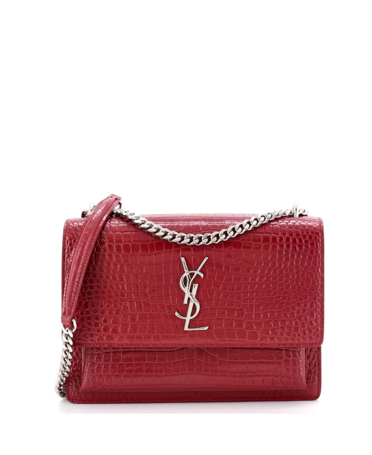 Click here for Pre-Owned Saint Laurent Medium Sunset Crossbody Ba... prices