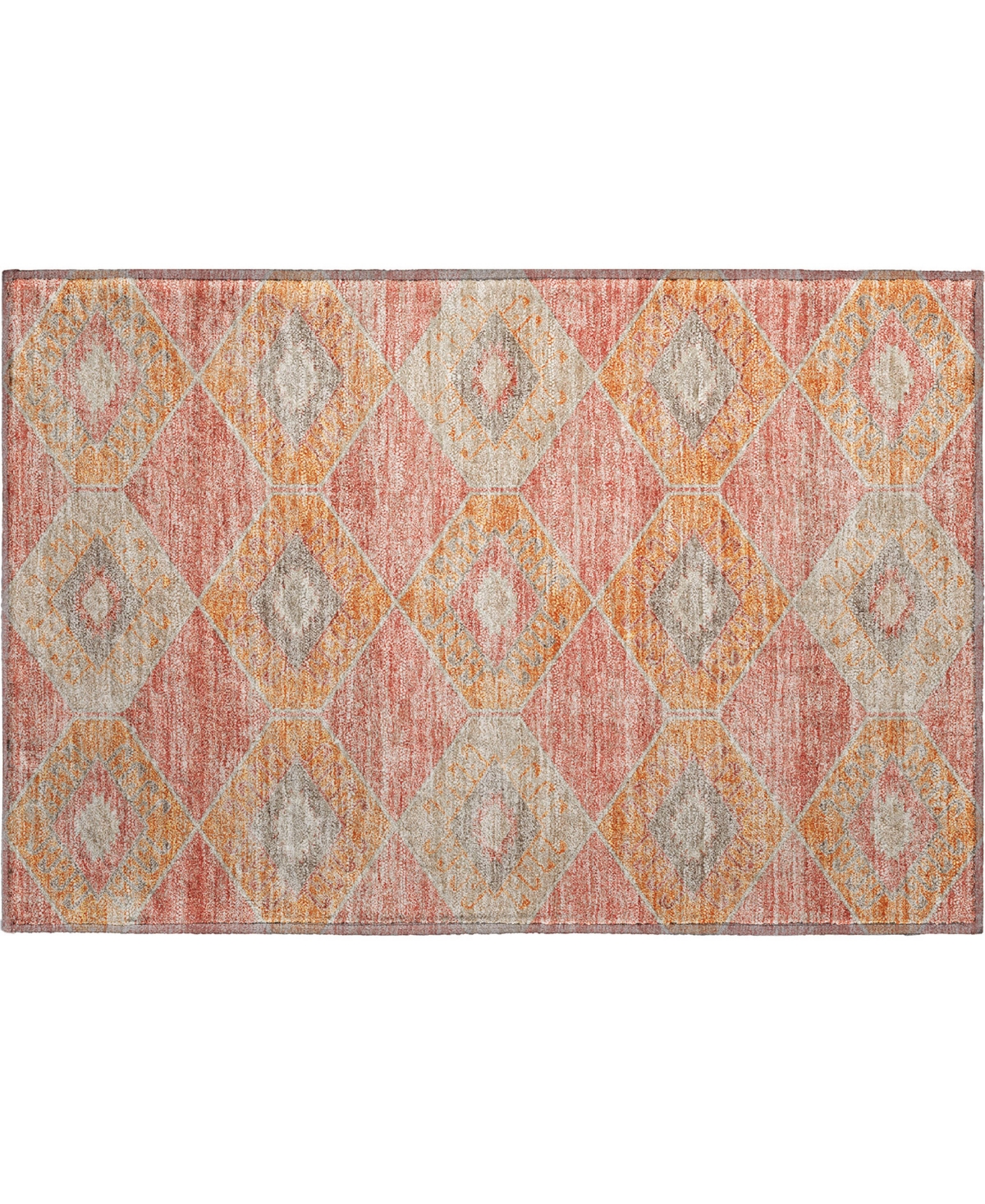 Click here for Addison Mayfield AMF1857 18 x 26 Area Rug - Coral prices
