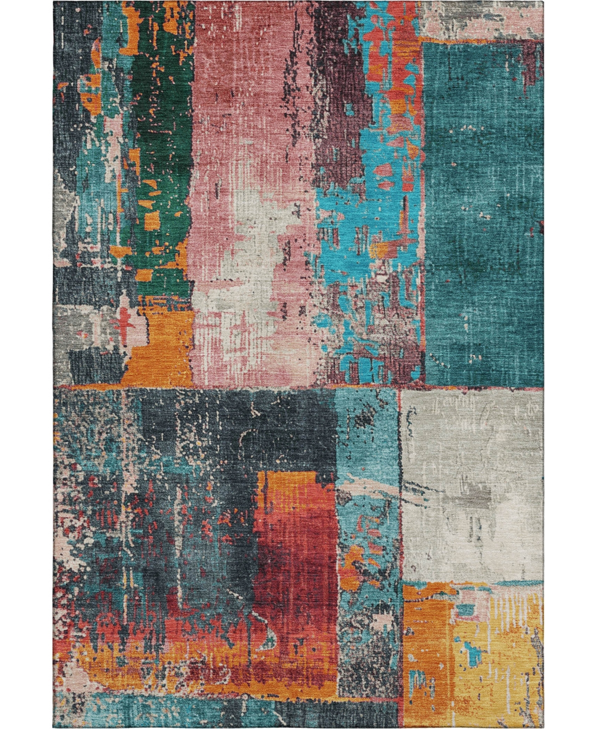 Click here for Addison Mayfield AMF1866 10 x 14 Area Rug - Teal prices