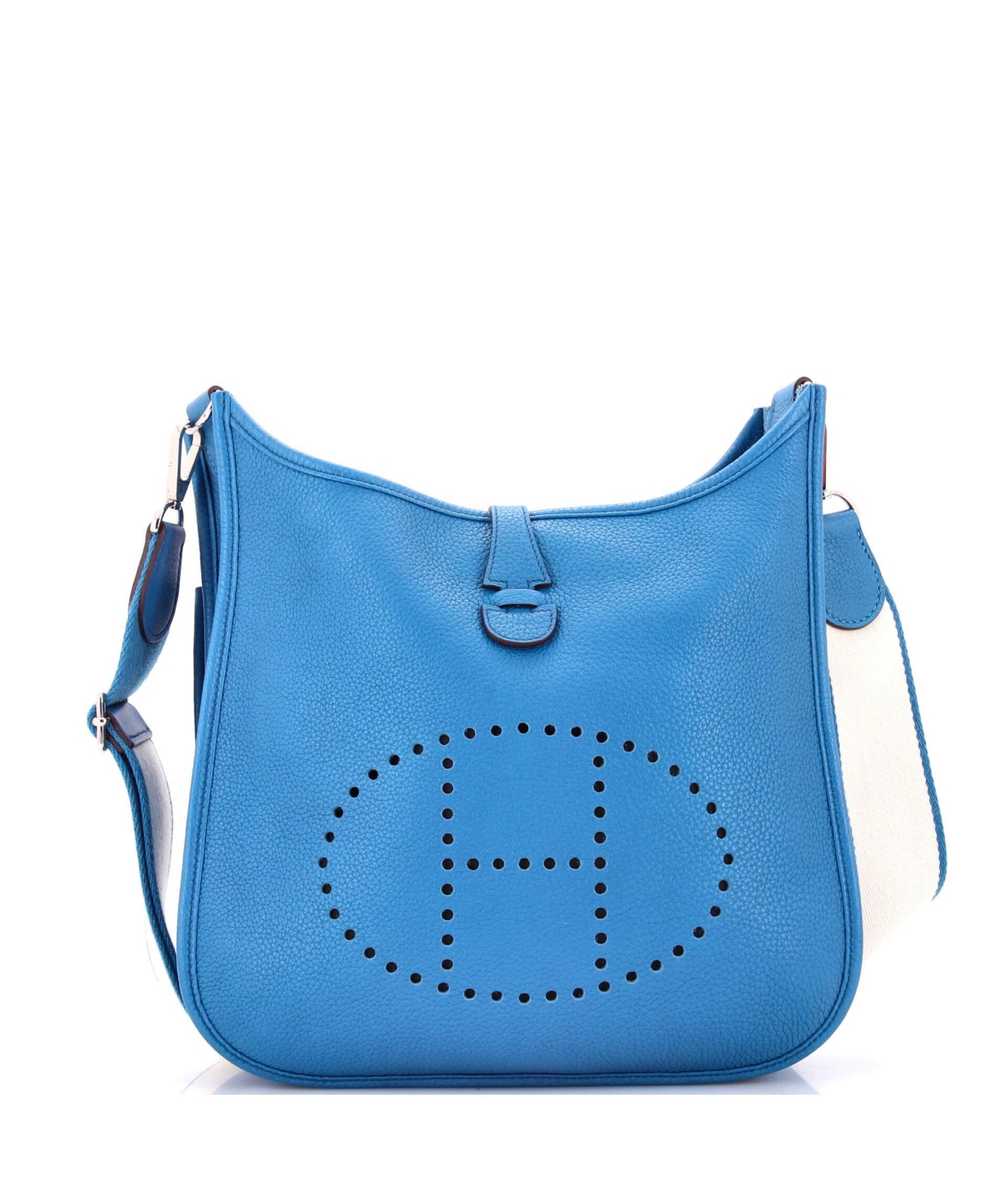 Click here for Pre-Owned HERMES Pm Evelyne Bag Gen Iii Clemence -... prices