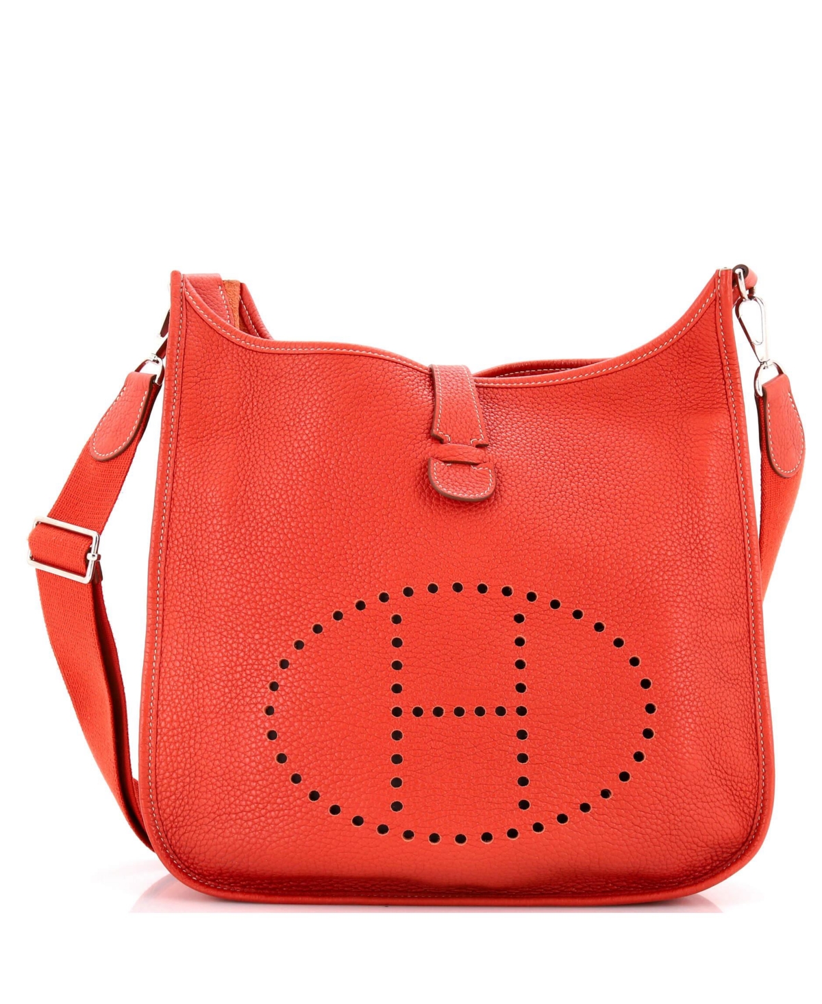 Click here for Pre-Owned HERMES Gm Evelyne Bag Gen Iii Clemence -... prices