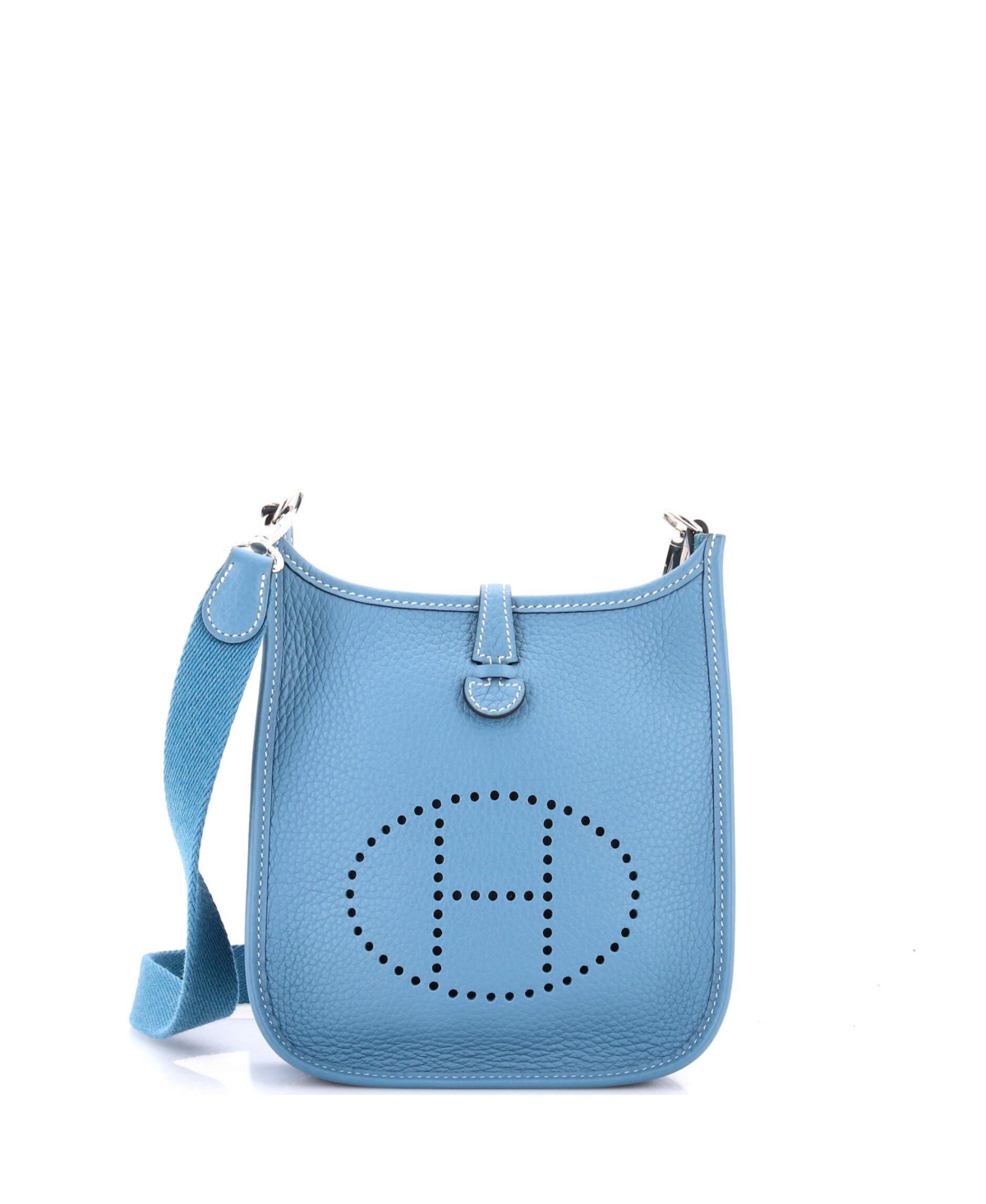 Click here for Pre-Owned HERMES Tpm Evelyne Bag Gen Iii Clemence... prices