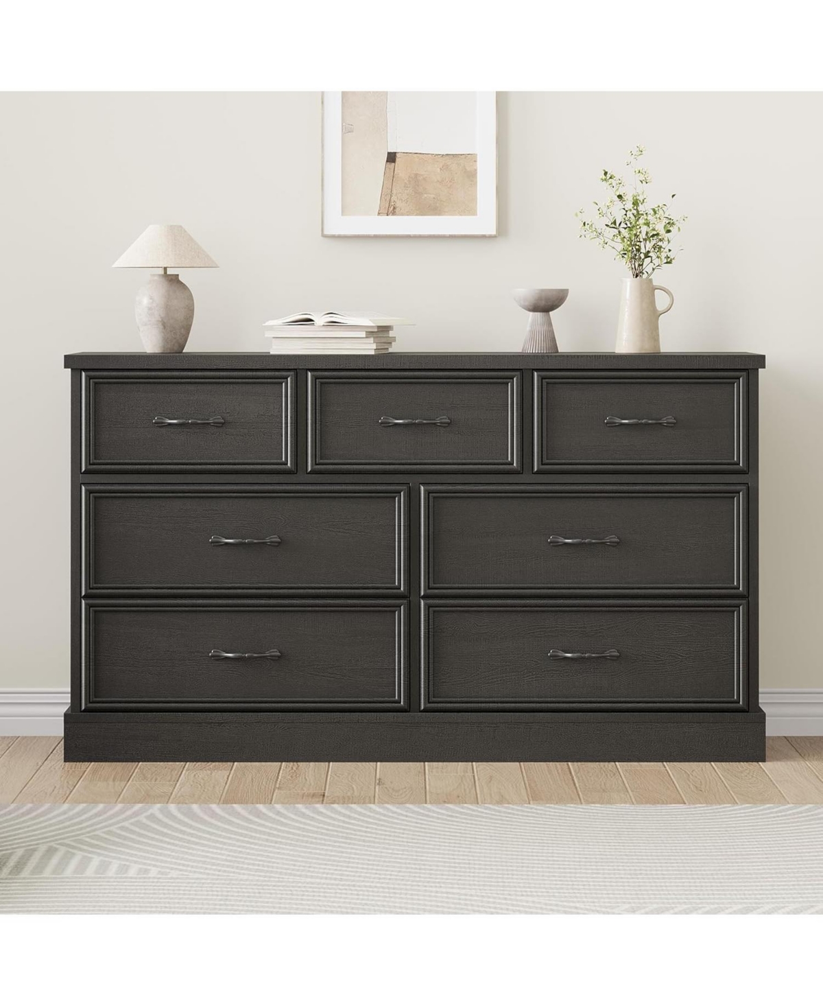 Click here for gaomon 7 Drawer Dresser for Bedroom  55 Wide Woode... prices