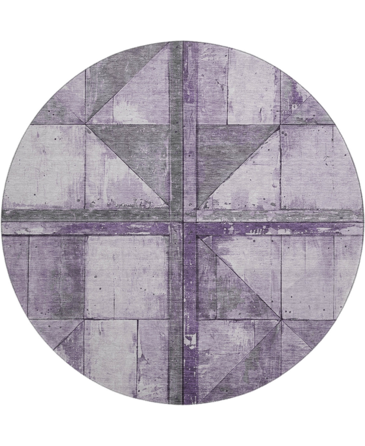Click here for Addison Mayfield AMF1876 8 x 8 Round Area Rug - Pu... prices