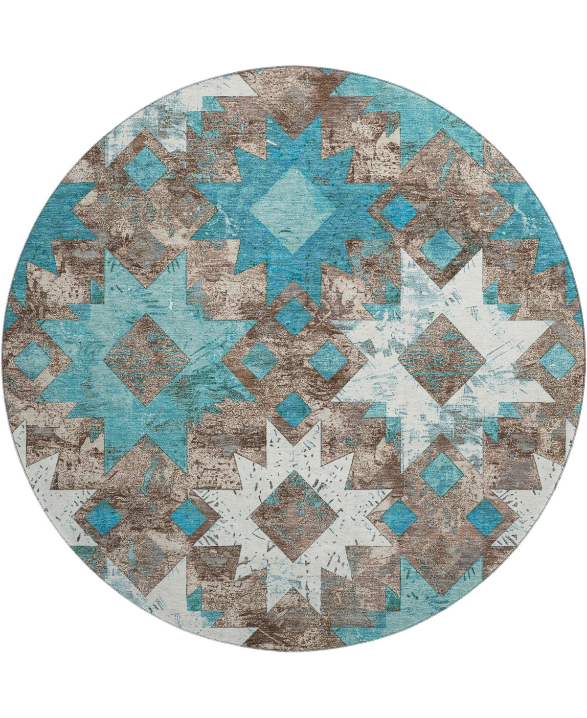 Click here for Addison Mayfield AMF1879 8 x 8 Round Area Rug - Te... prices