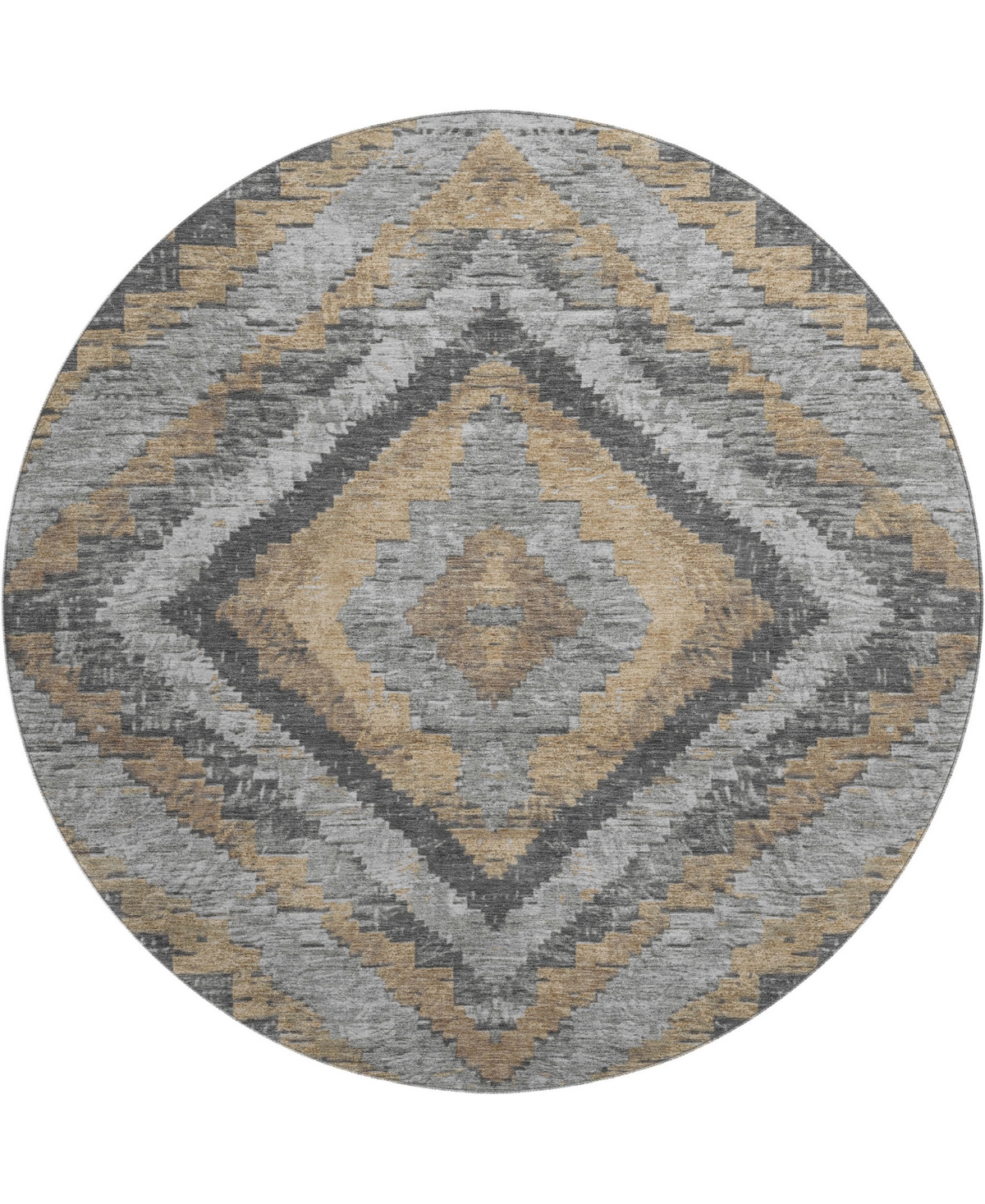 Click here for Addison Mayfield AMF1890 8 x 8 Round Area Rug - Kh... prices