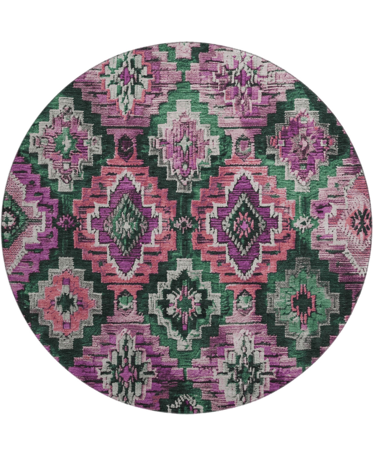 Click here for Addison Mayfield AMF1891 8 x 8 Round Area Rug - Bl... prices