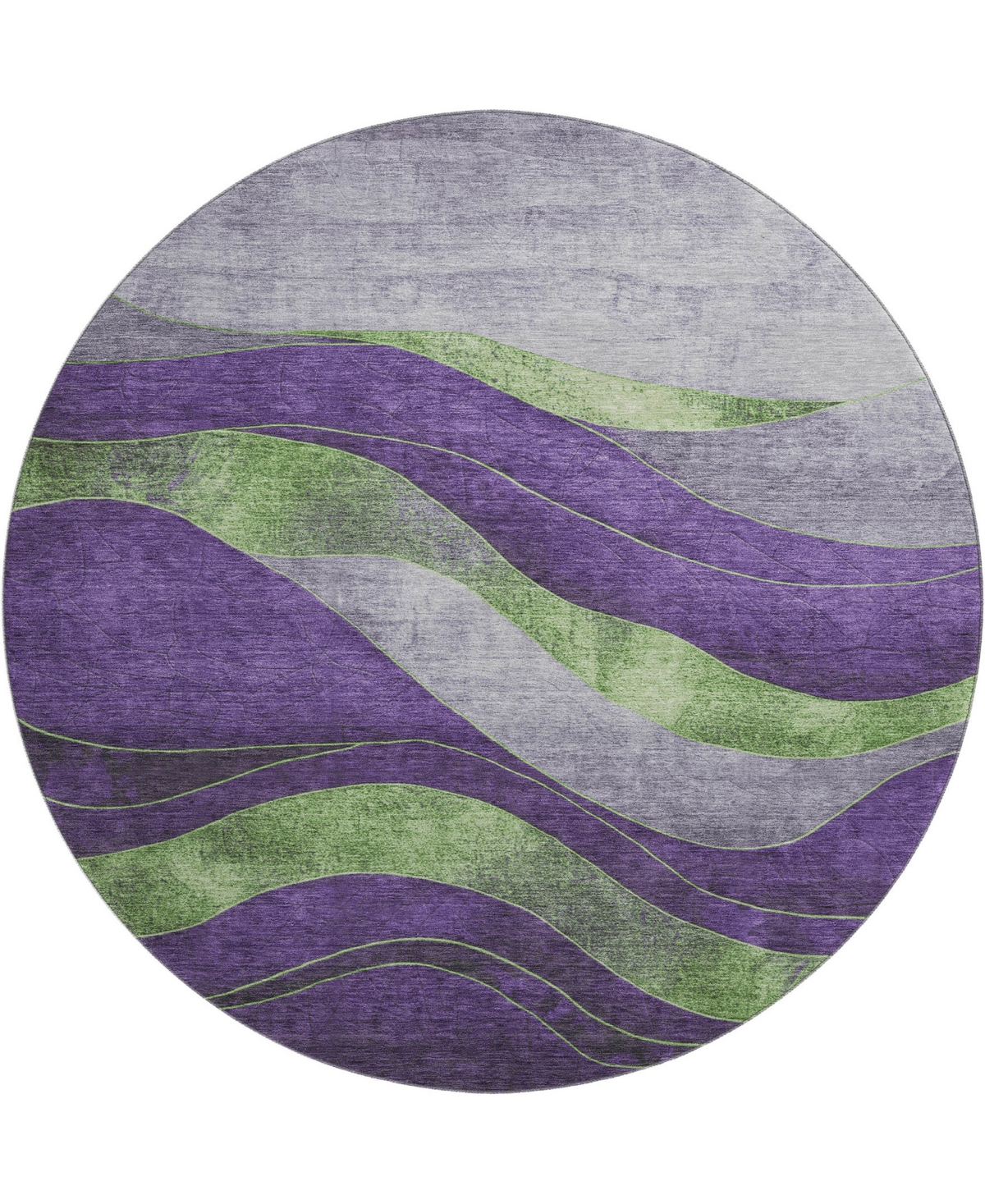 Click here for Addison Mayfield AMF1892 8 x 8 Round Area Rug - Pu... prices