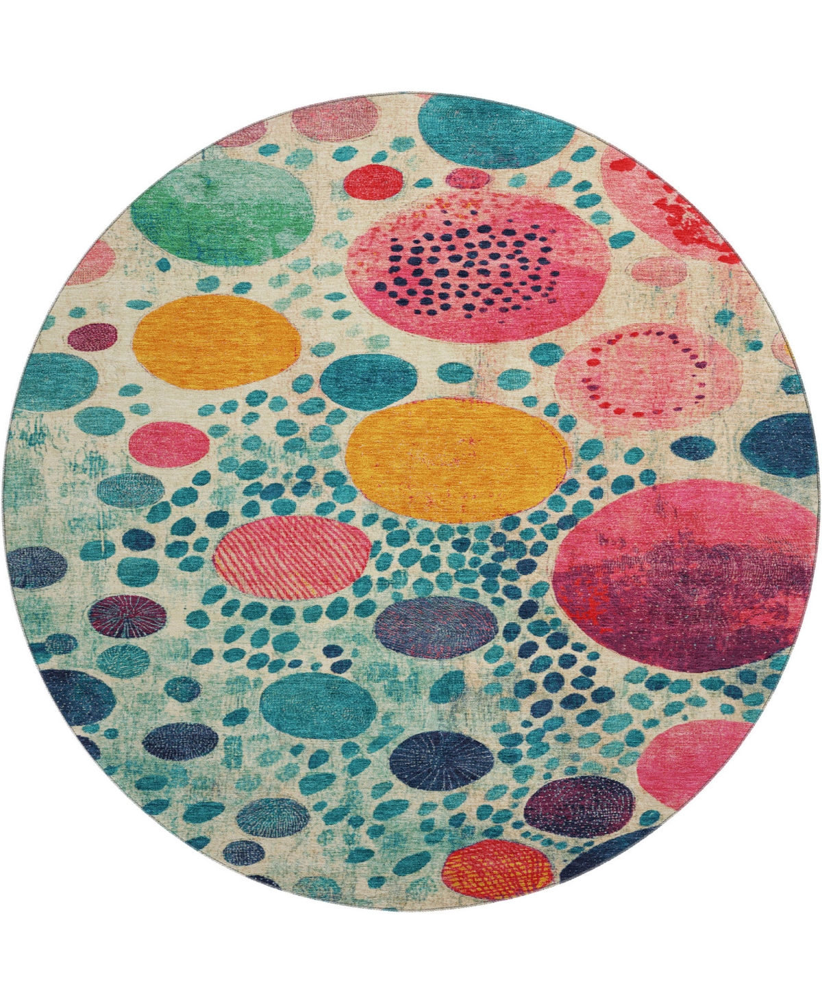 Click here for Addison Mayfield AMF1895 8 x 8 Round Area Rug - Te... prices