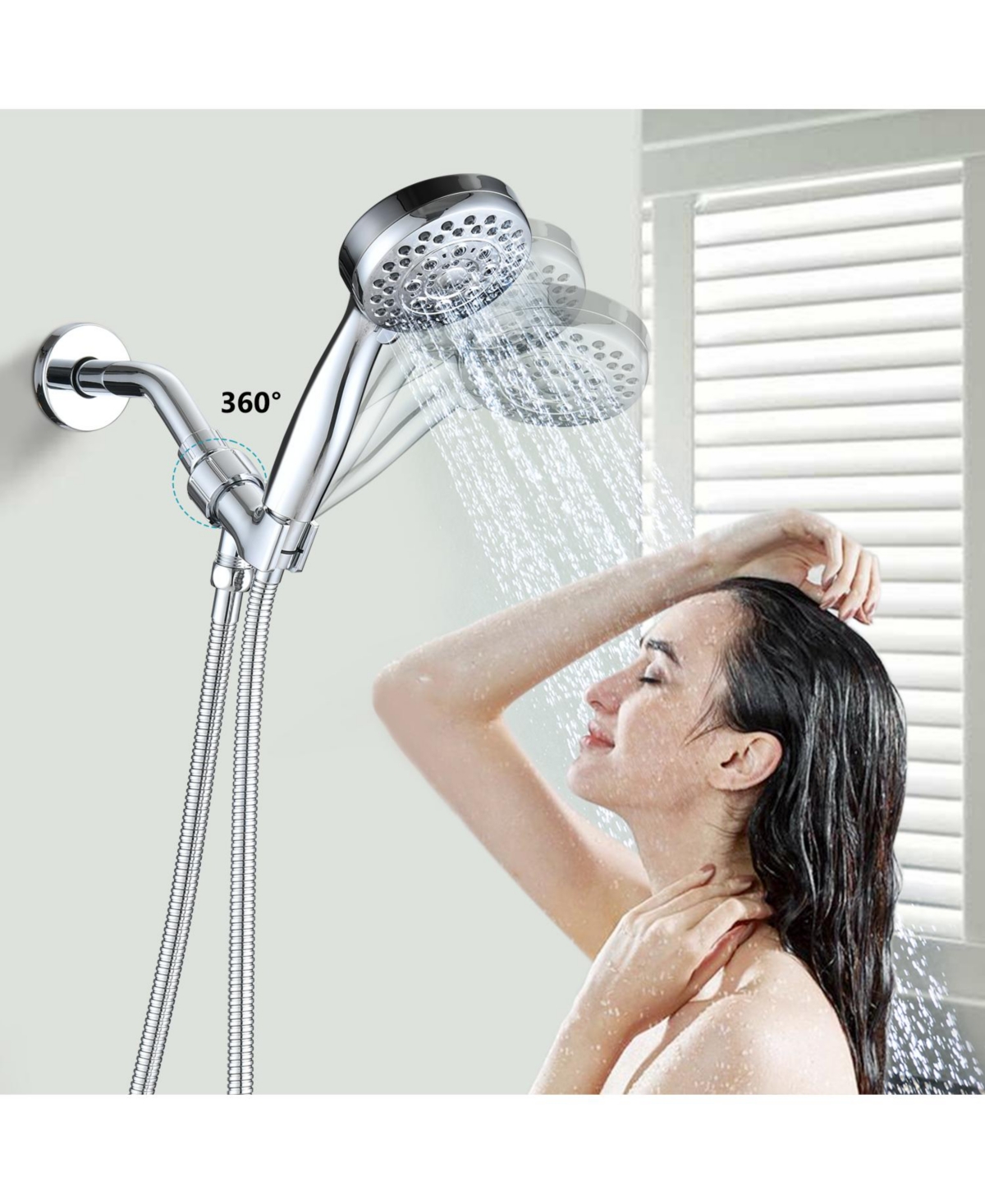 Click here for Busdays Handheld Shower Head with Hose High Pressu... prices