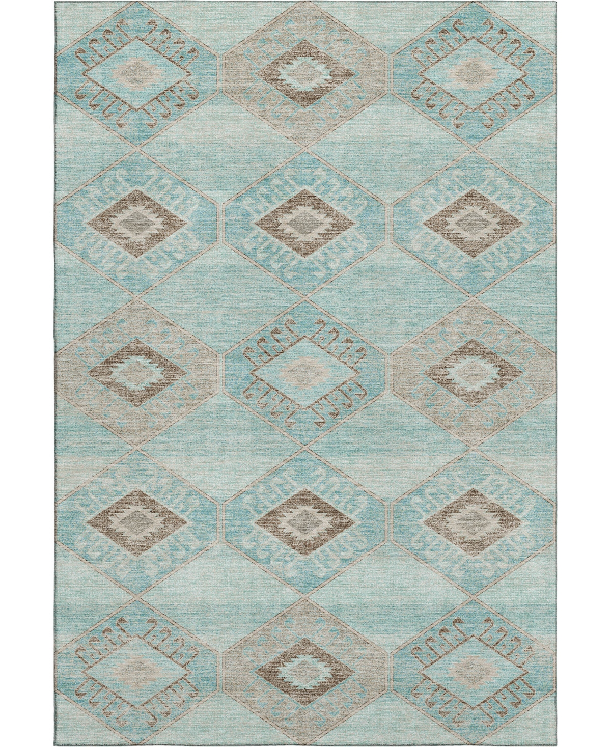 Click here for Addison Mayfield AMF1857 8 x 10 Area Rug - Teal prices